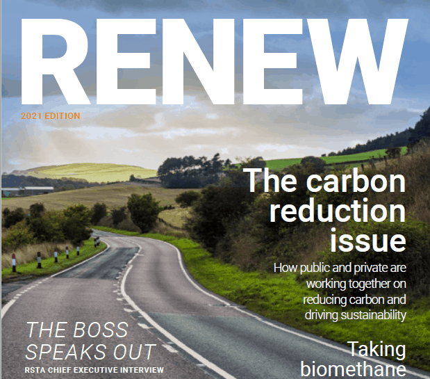 Latest edition of RENEW magazine now available online - RSTA